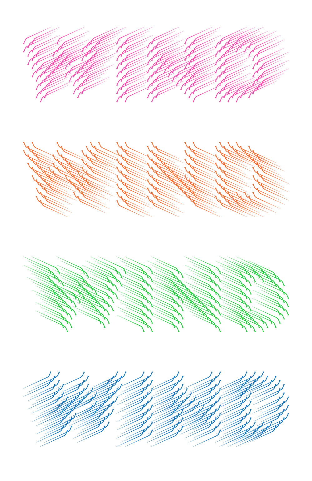 WIND a Layered Typeface for Optical Illusions - www.hansje.net